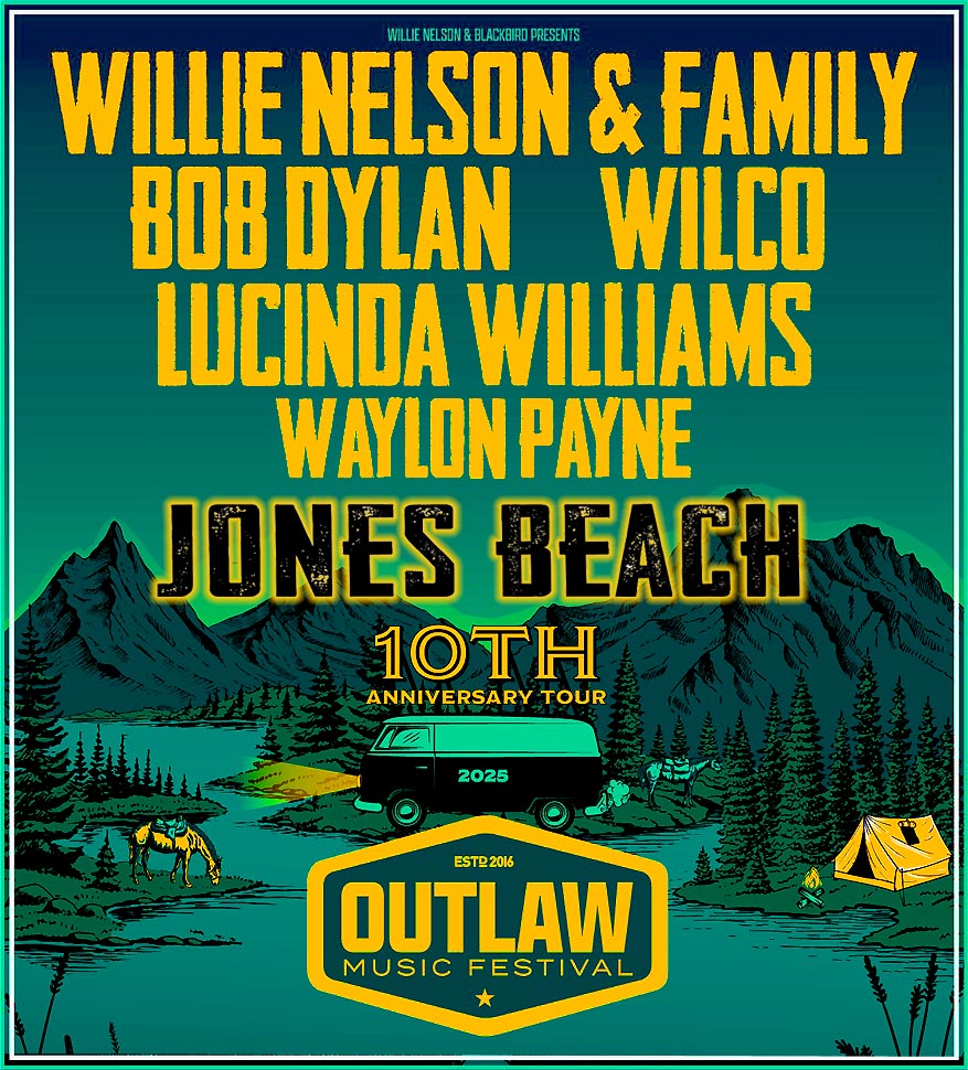 Willie Nelson & Bob Dylan + Outlaw Music Fest - Aug 1, 2025